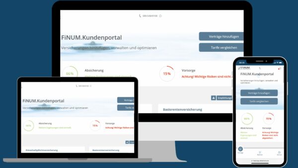 Das FiNUM.Kundenportal | FiNUM.Finanzhaus